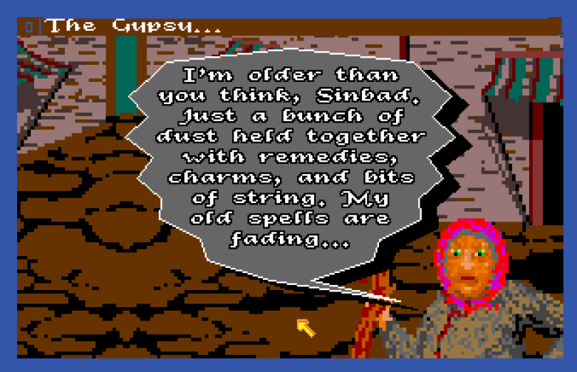 Sinbad and the Throne of the Falcon Amiga 084 | The King of Grabs