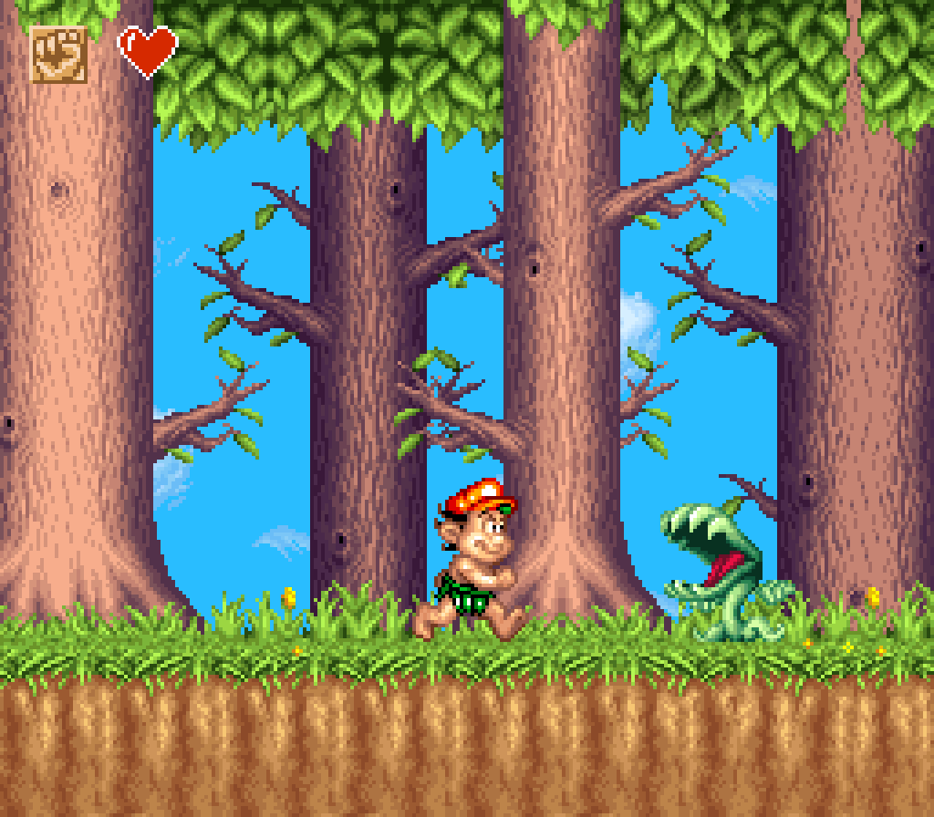 Super Adventure Island 2 SNES 016 | The King of Grabs