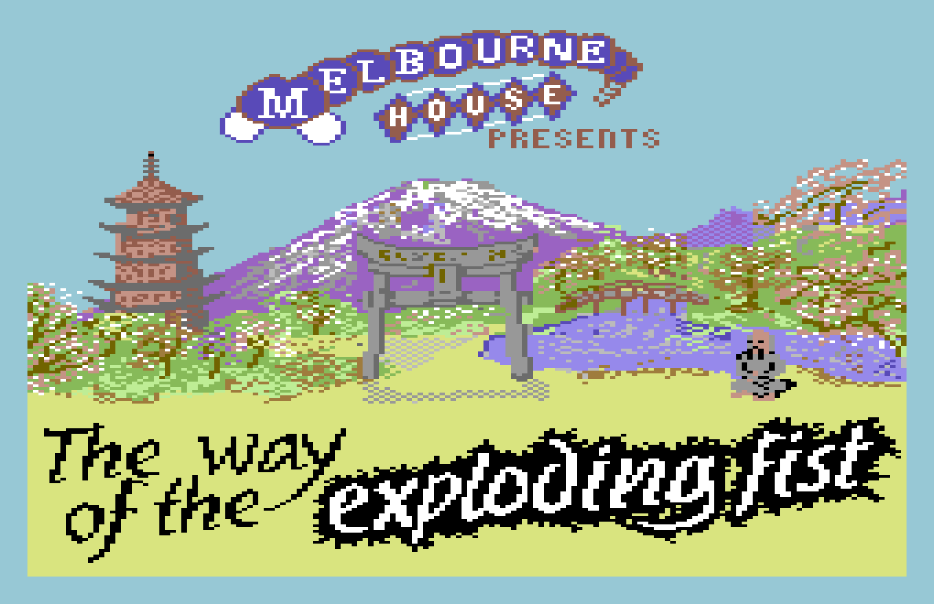 The Way of the Exploding Fist C64 01 | The King of Grabs