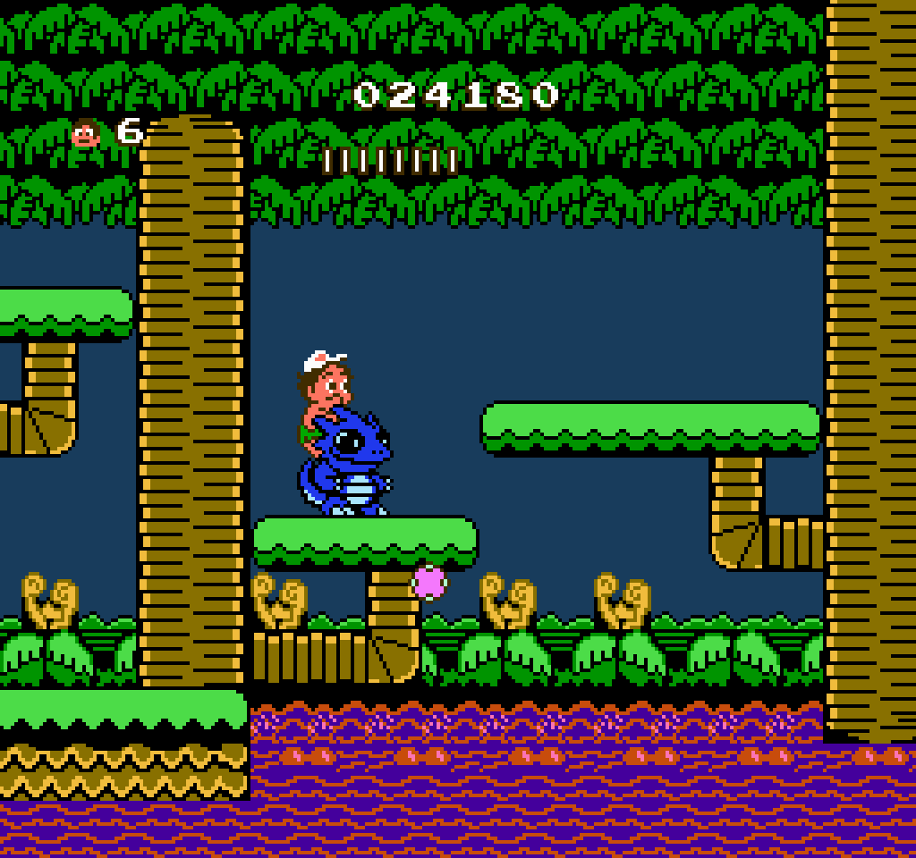 Adventure Island 2 NES 071 | The King of Grabs