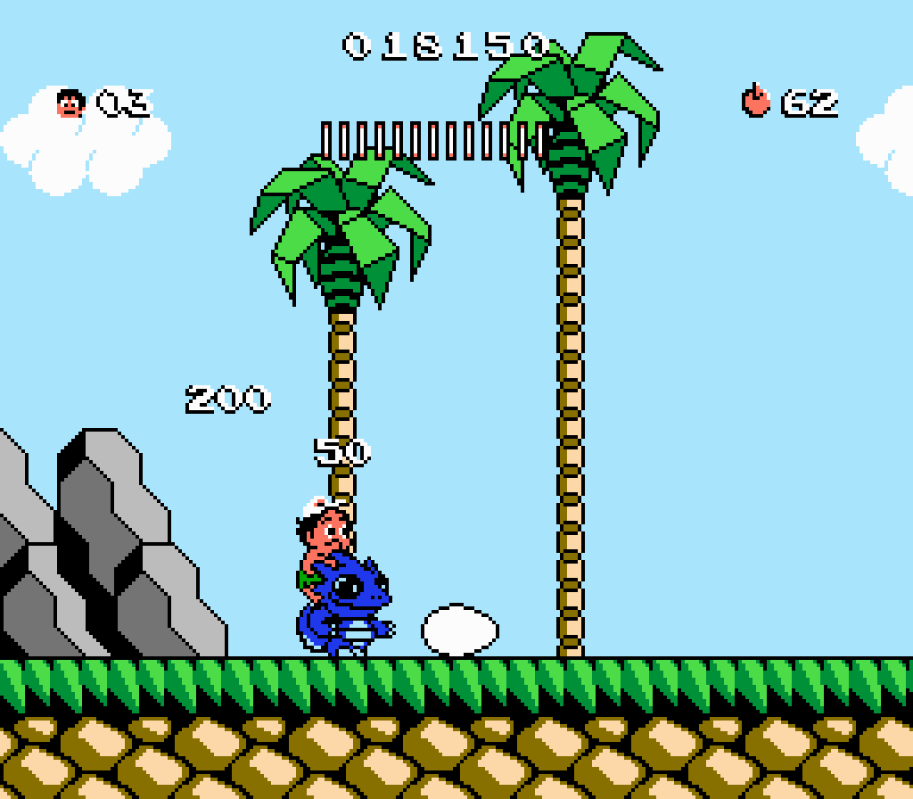 Adventure Island 3 NES 062 | The King of Grabs