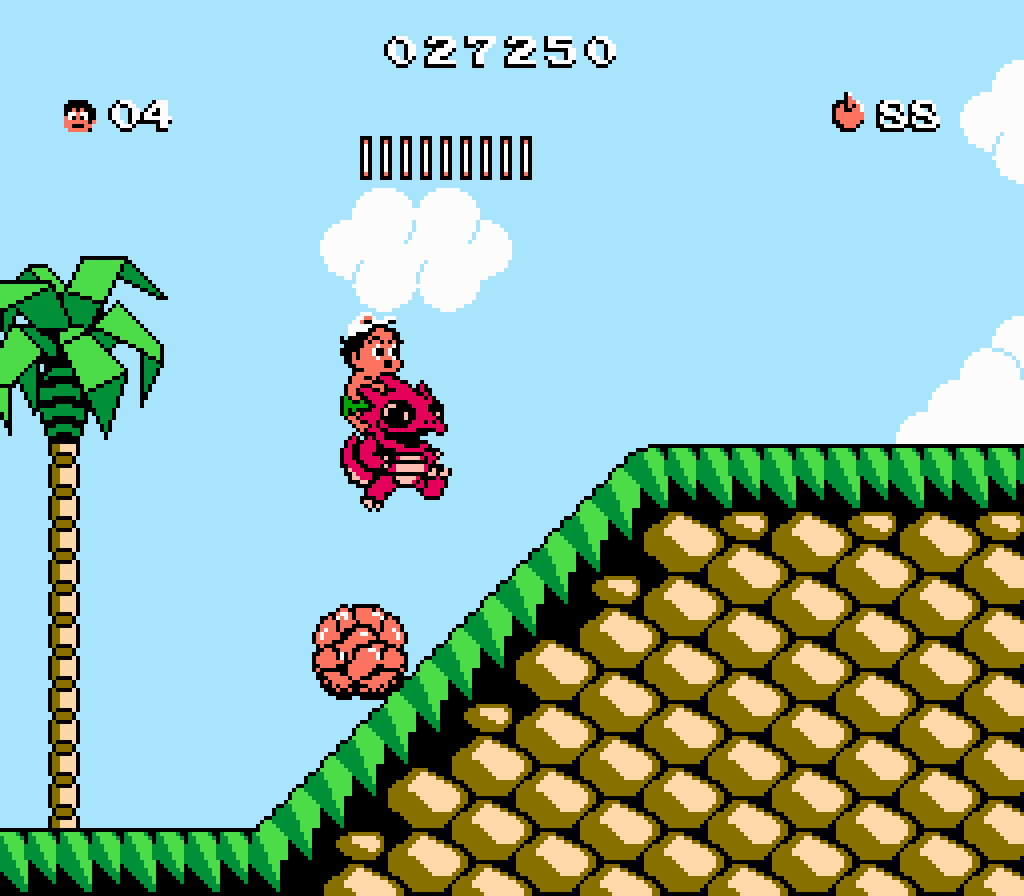 Adventure Island 3 NES 095 | The King of Grabs