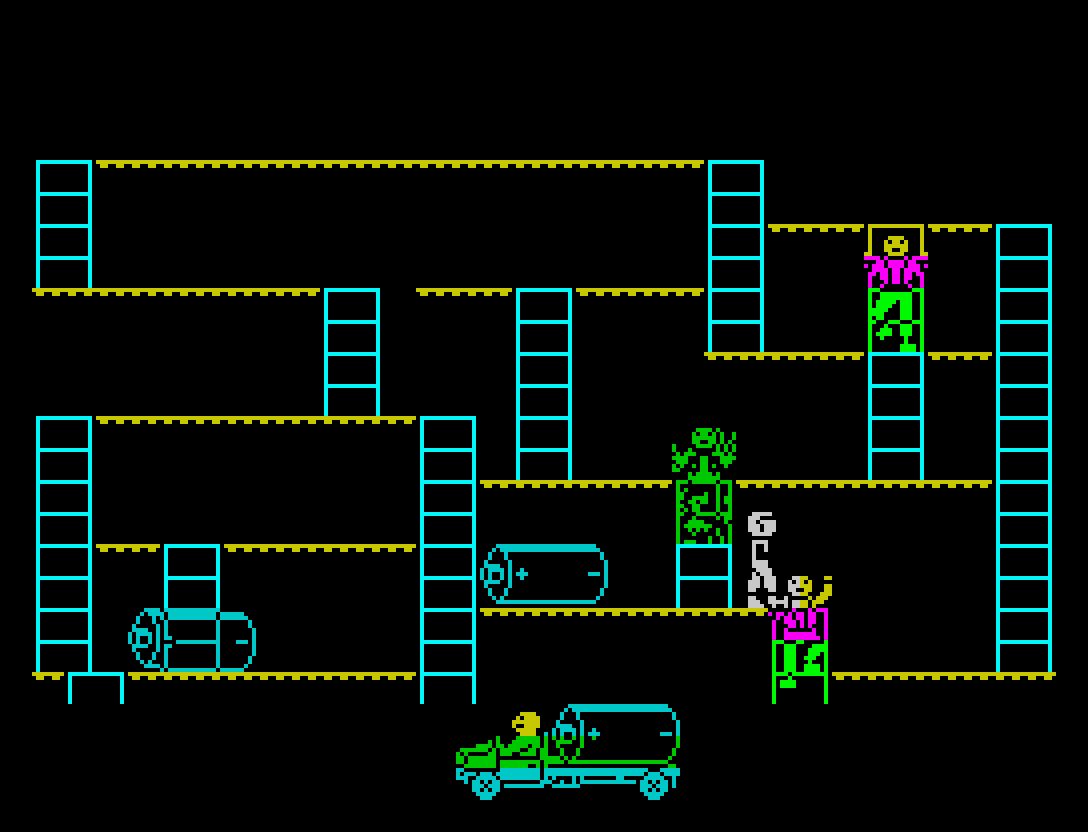 Bear Bovver ZX Spectrum 64 | The King of Grabs