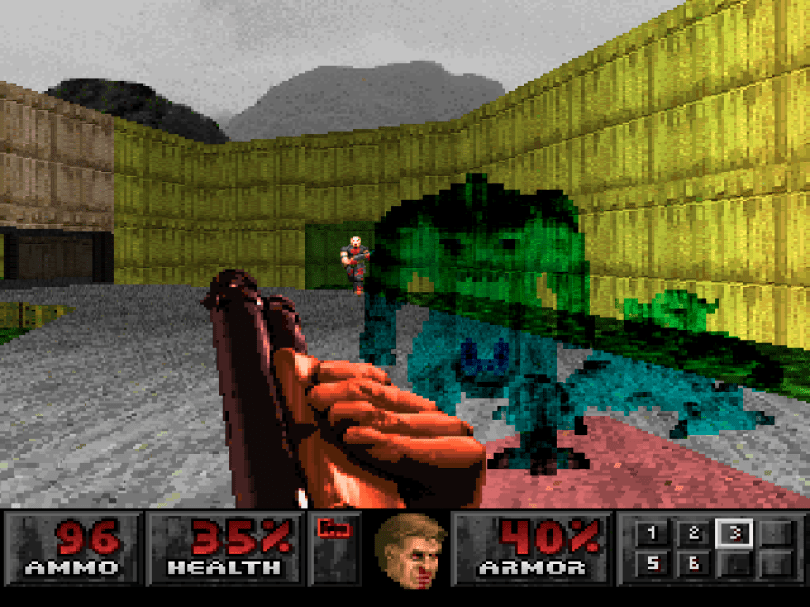 Doom PS1 046 | The King of Grabs
