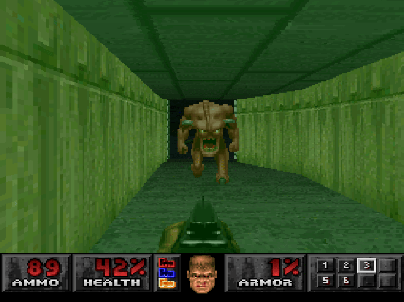 Doom PS1 053 | The King of Grabs