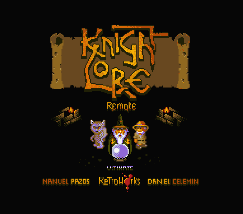 Knight Lore MSX2 Remake 02 | The King of Grabs
