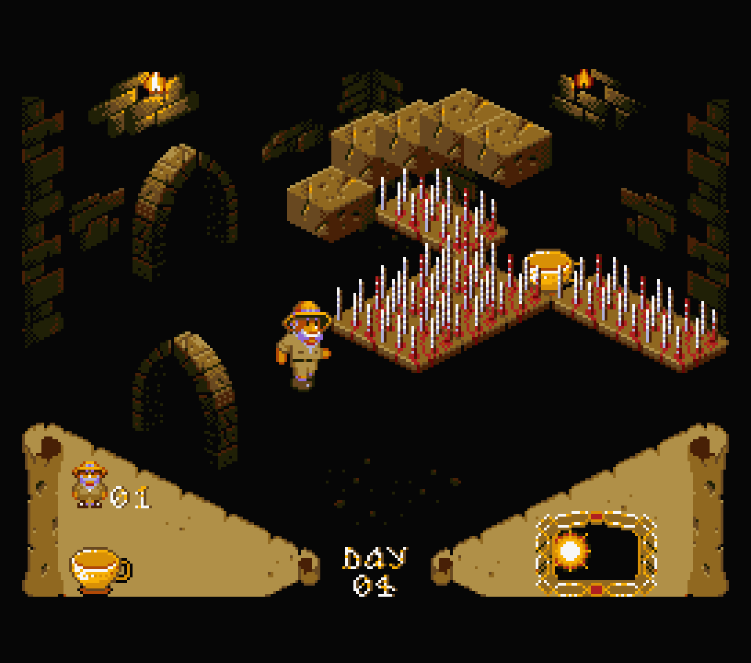 Knight Lore MSX2 Remake 22 | The King of Grabs