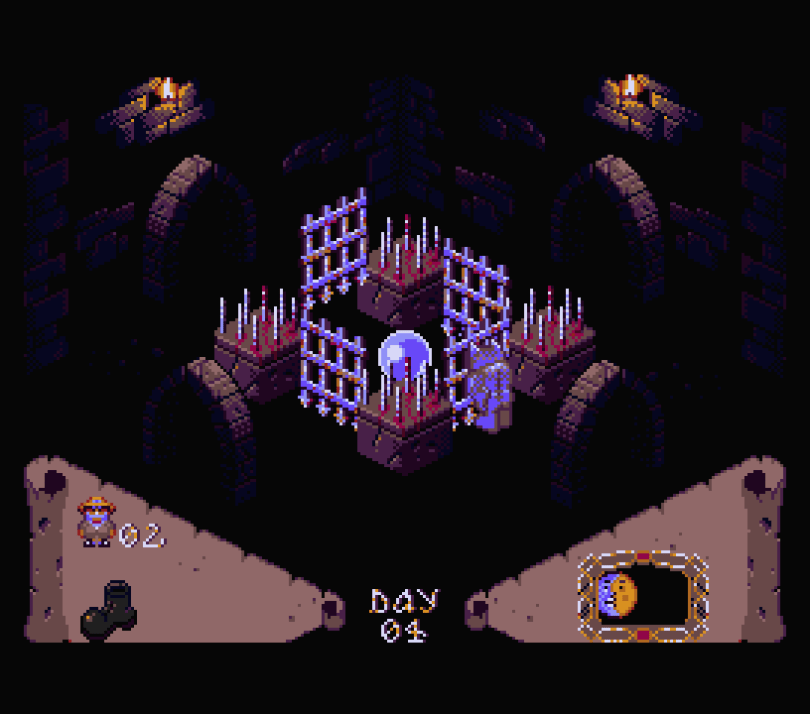 Knight Lore MSX2 Remake 75 | The King of Grabs