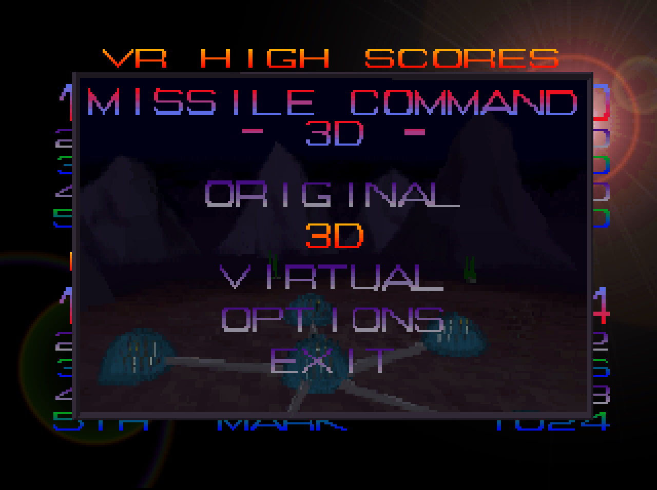 Missile Command 3D Atari Jaguar 002 | The King of Grabs