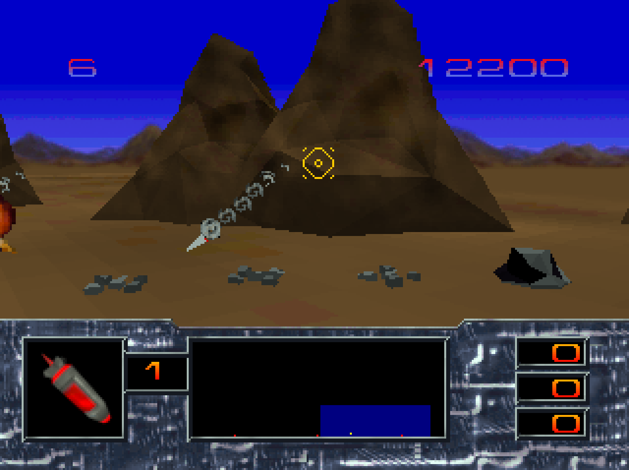 Missile Command 3D Atari Jaguar 048 | The King of Grabs