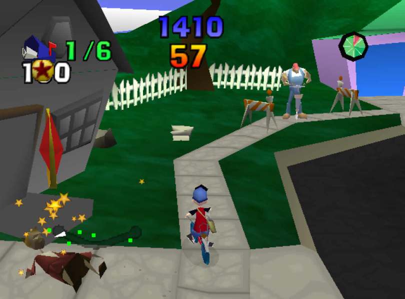 Paperboy N64 009 | The King of Grabs