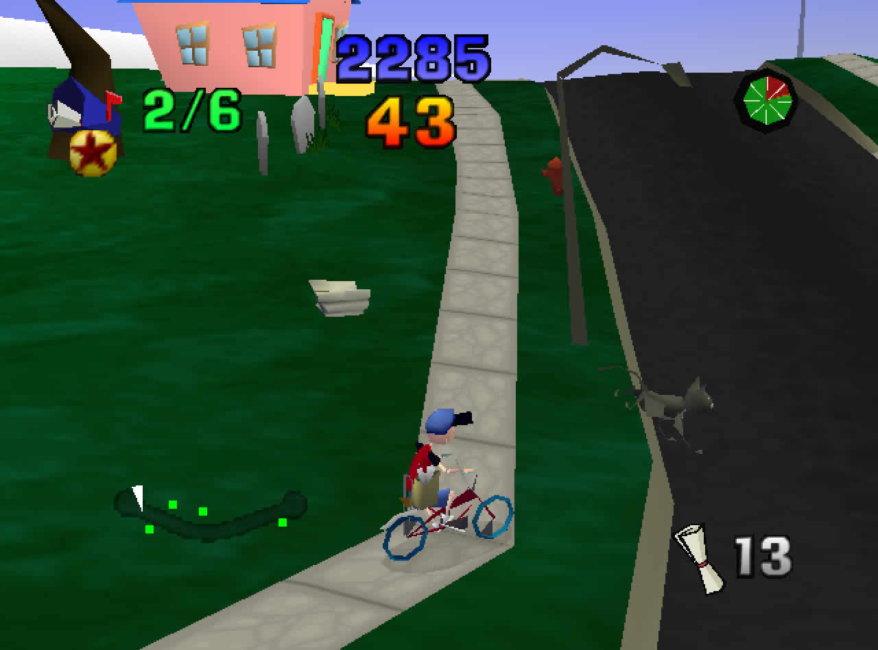 Paperboy N64 010 | The King of Grabs