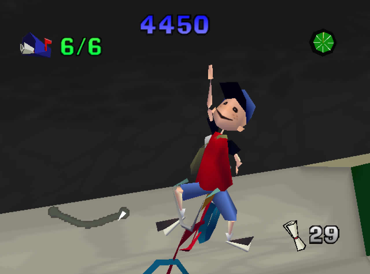 Paperboy N64 027 | The King of Grabs