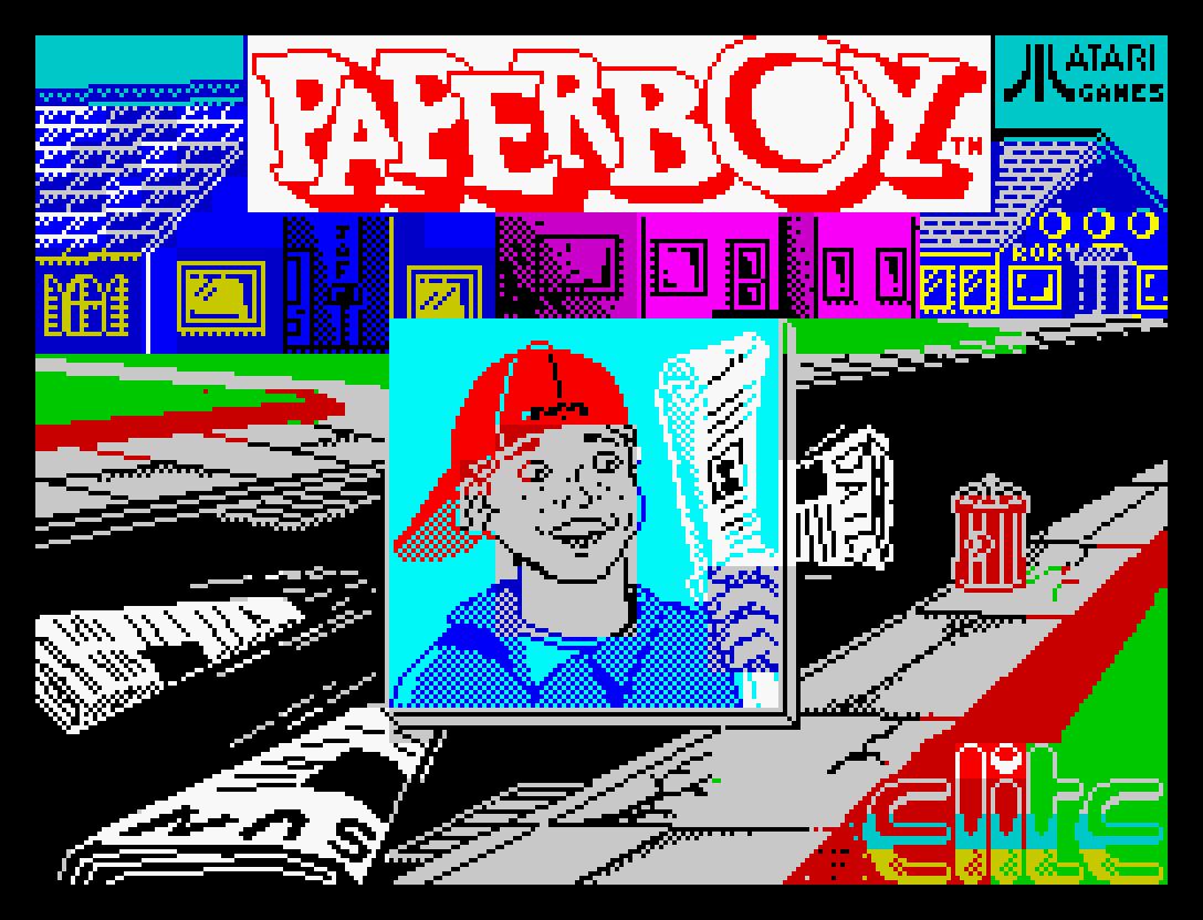 Paperboy ZX Spectrum 01 | The King of Grabs