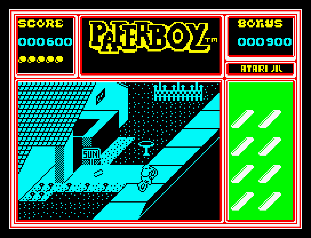 Paperboy ZX Spectrum 10 | The King of Grabs
