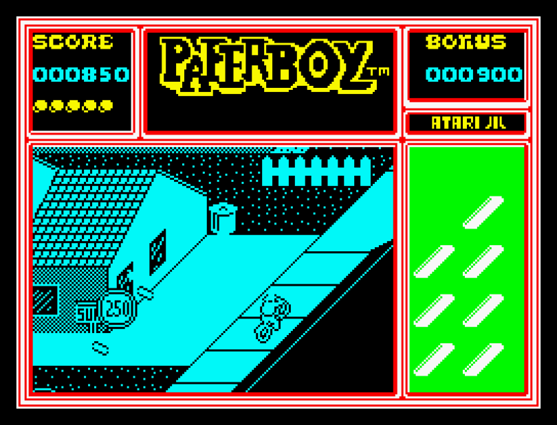 Paperboy ZX Spectrum 12 | The King of Grabs