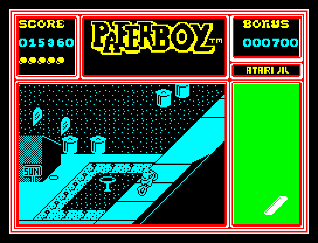 Paperboy ZX Spectrum 40 | The King of Grabs
