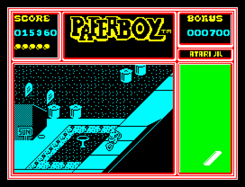 Paperboy ZX Spectrum 40 | The King of Grabs
