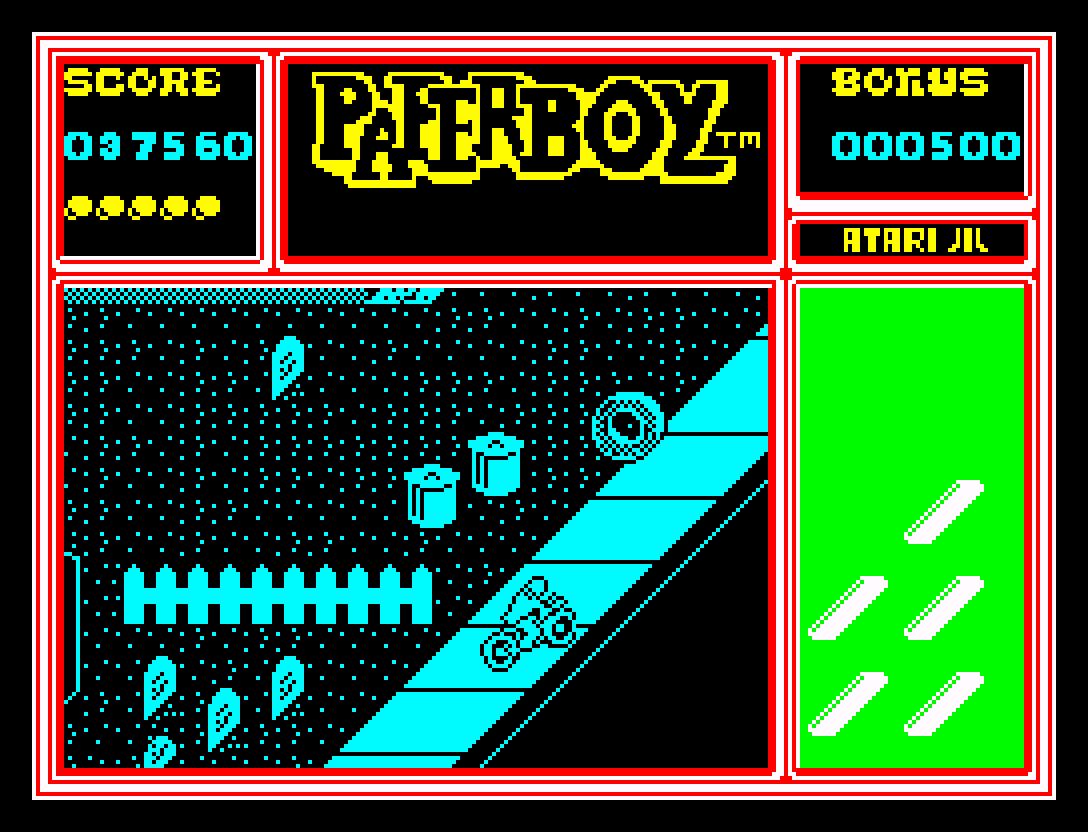 Paperboy ZX Spectrum 70 | The King of Grabs