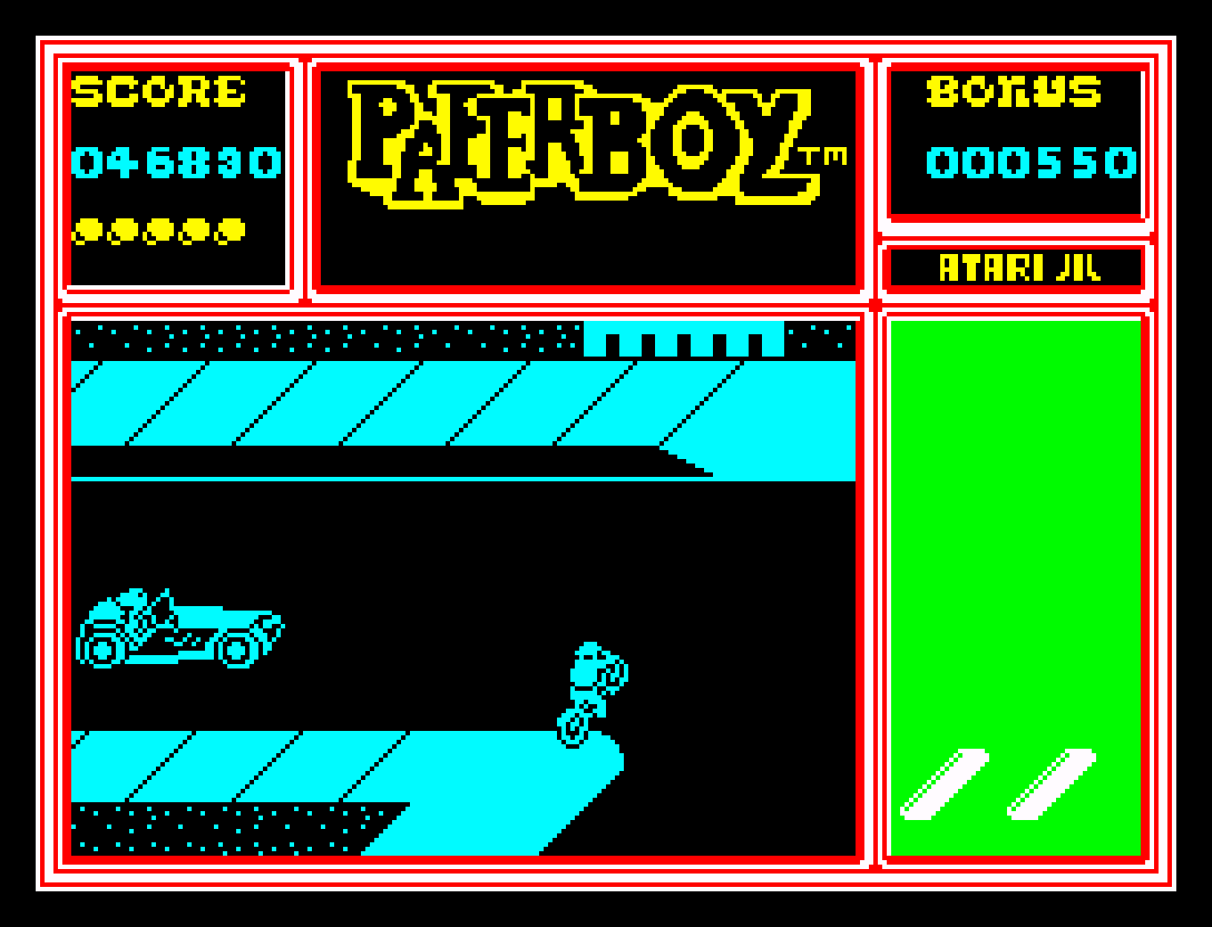 Paperboy ZX Spectrum 81 | The King of Grabs