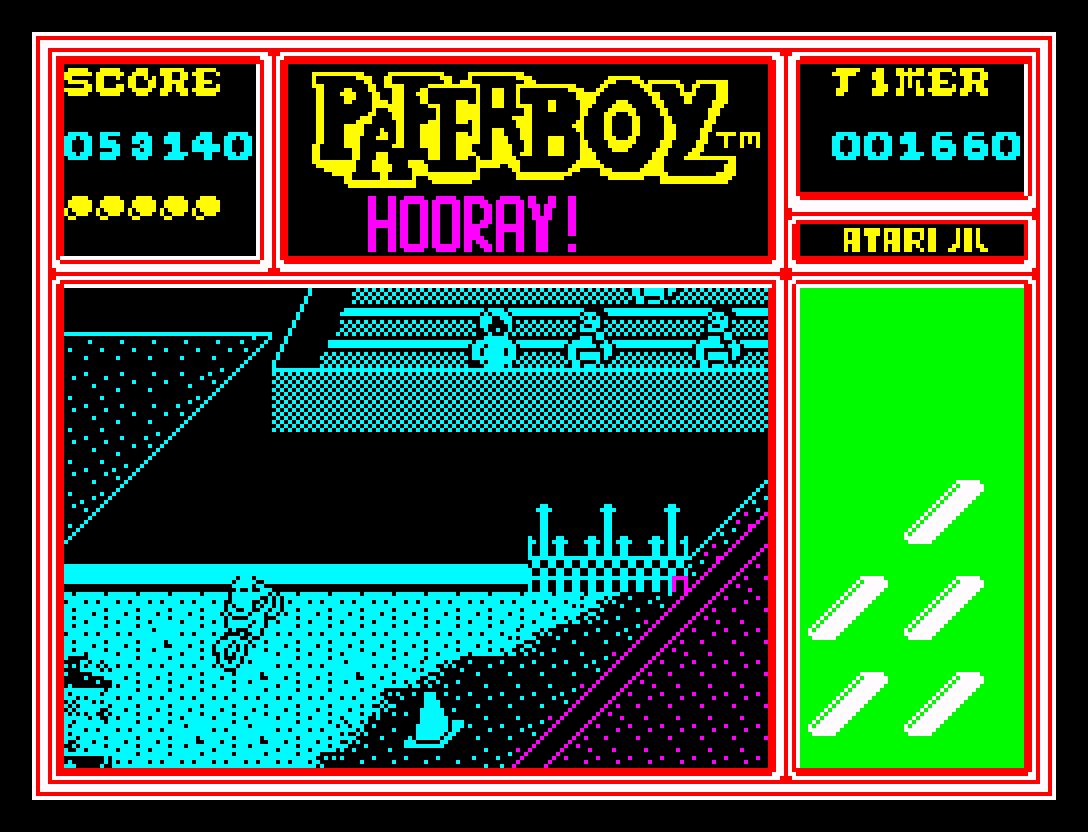 Paperboy ZX Spectrum 85 | The King of Grabs