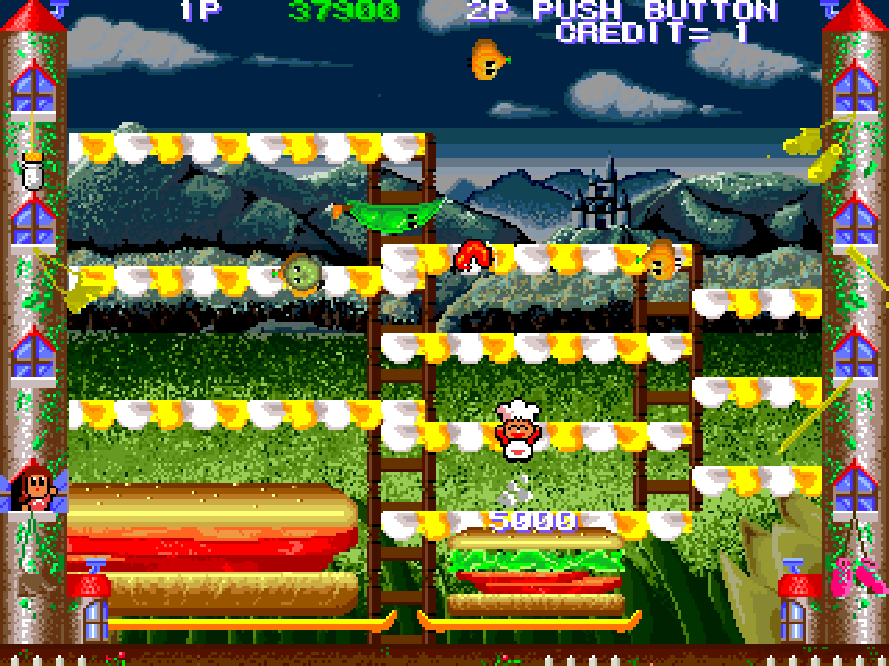 Super BurgerTime Arcade 037 | The King of Grabs