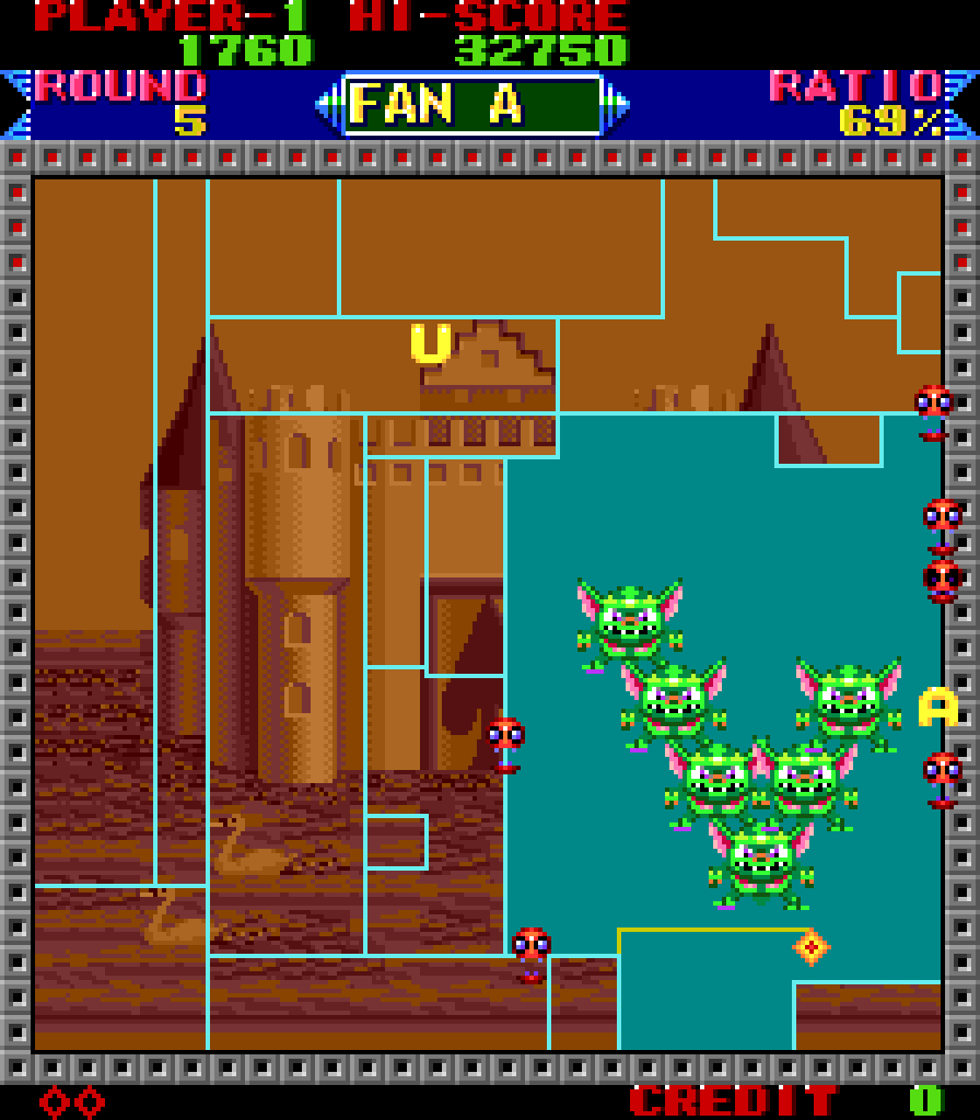 Super Qix Arcade 68 | The King of Grabs