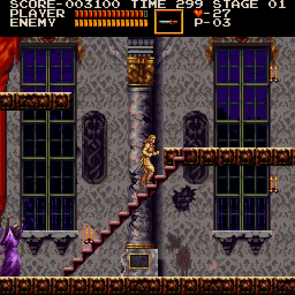 Akumajo Dracula X68000 16 | The King of Grabs