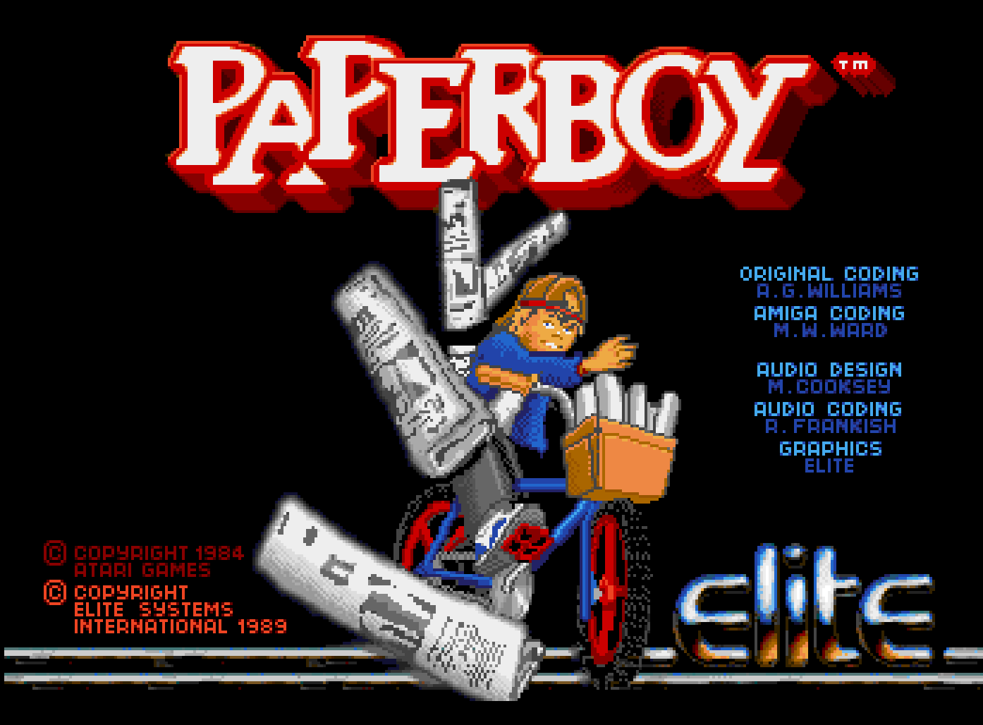 Paperboy, Amiga | The King of Grabs