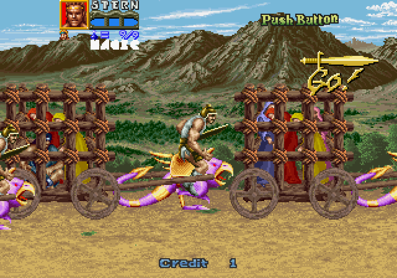 Golden Axe: The Revenge of Death Adder, Arcade | The King of Grabs