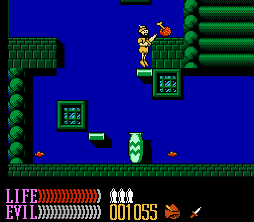 Wizards & Warriors 3 NES 045 | The King of Grabs