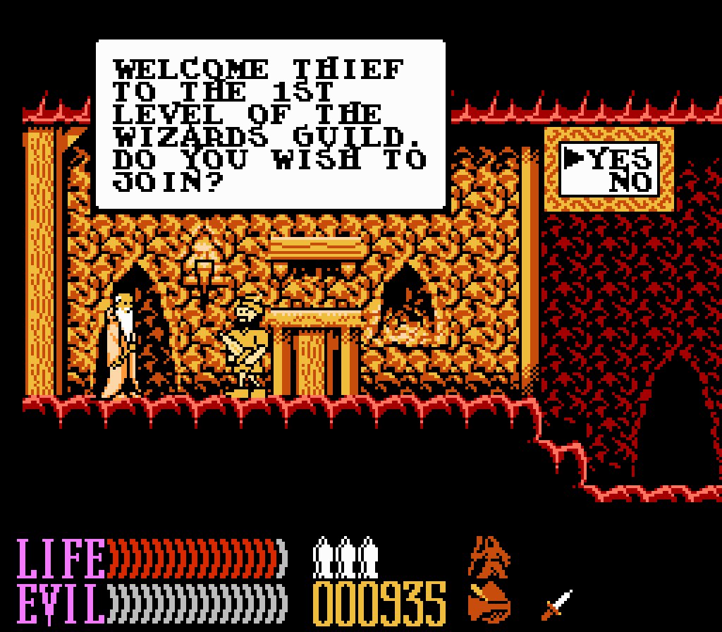 Wizards & Warriors 3 NES 061 | The King of Grabs