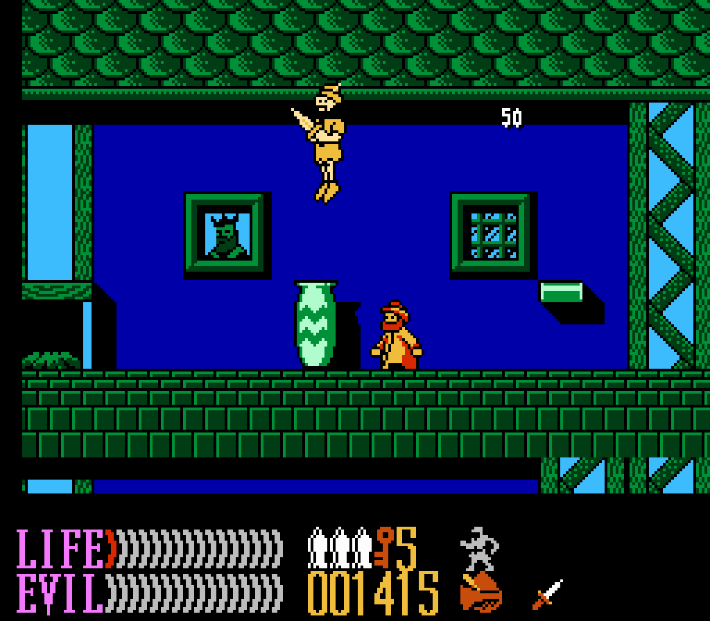 Wizards & Warriors 3 NES 084 | The King of Grabs