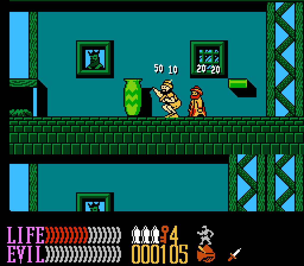 Wizards & Warriors 3 NES 090 | The King of Grabs