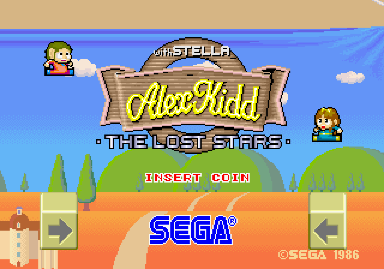 Alex Kidd – The Lost Stars Arcade 001 | The King of Grabs