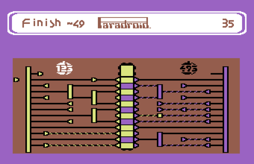 Paradroid C64 015 | The King of Grabs