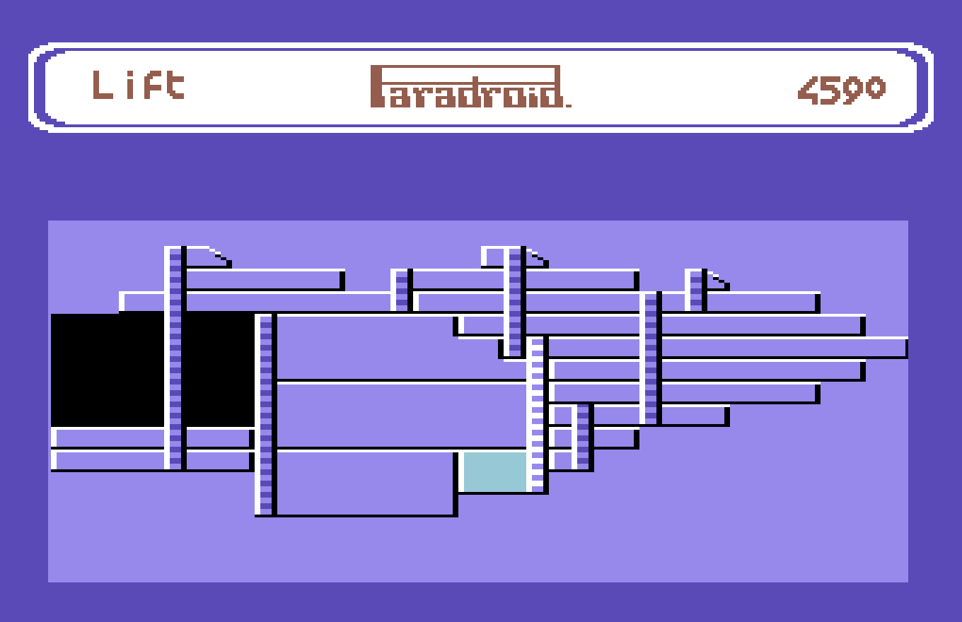 Paradroid C64 083 | The King of Grabs