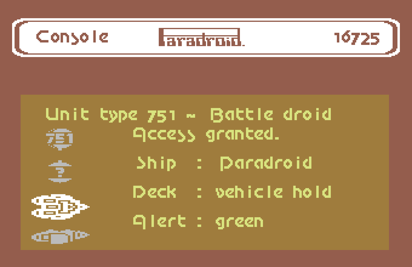 Paradroid C64 202 | The King of Grabs