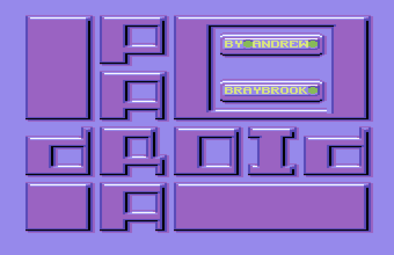 Paradroid Redux C64 004 | The King of Grabs