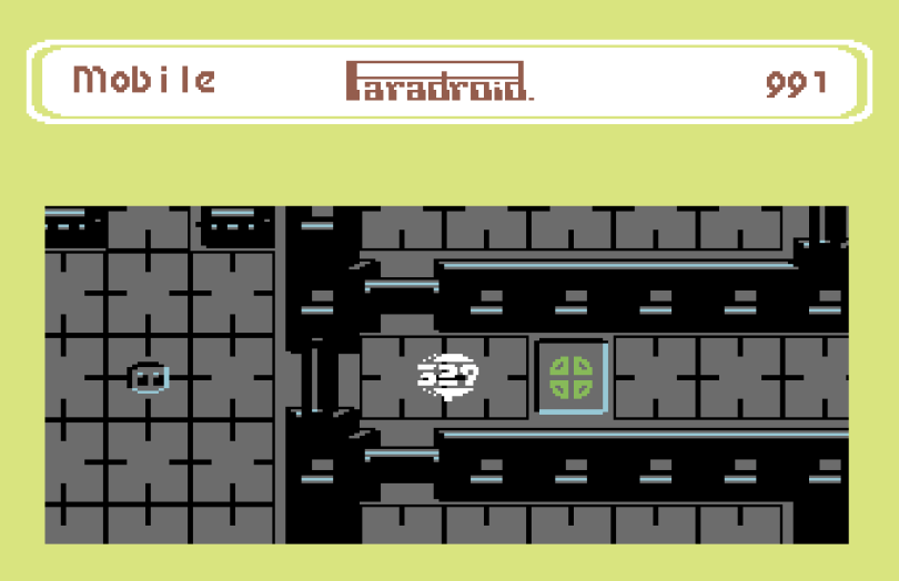 Paradroid Redux C64 008 | The King of Grabs