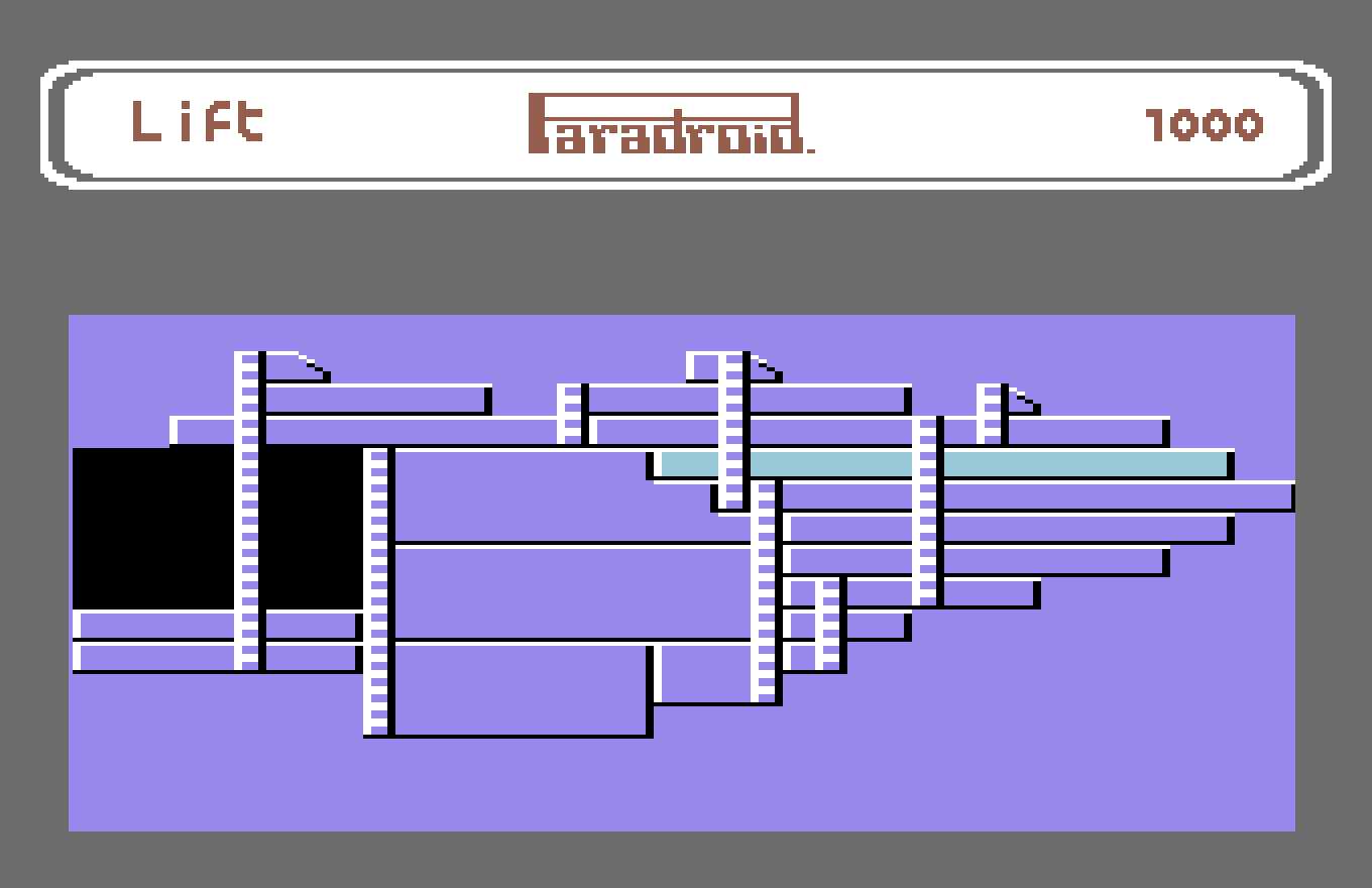Paradroid Redux C64 009 | The King of Grabs