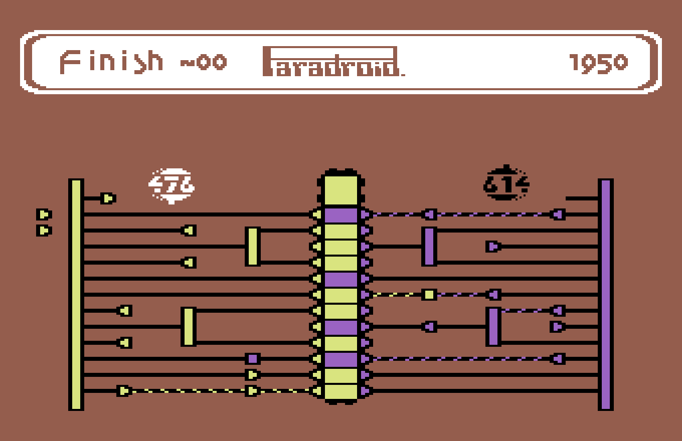 Paradroid Redux C64 021 | The King of Grabs