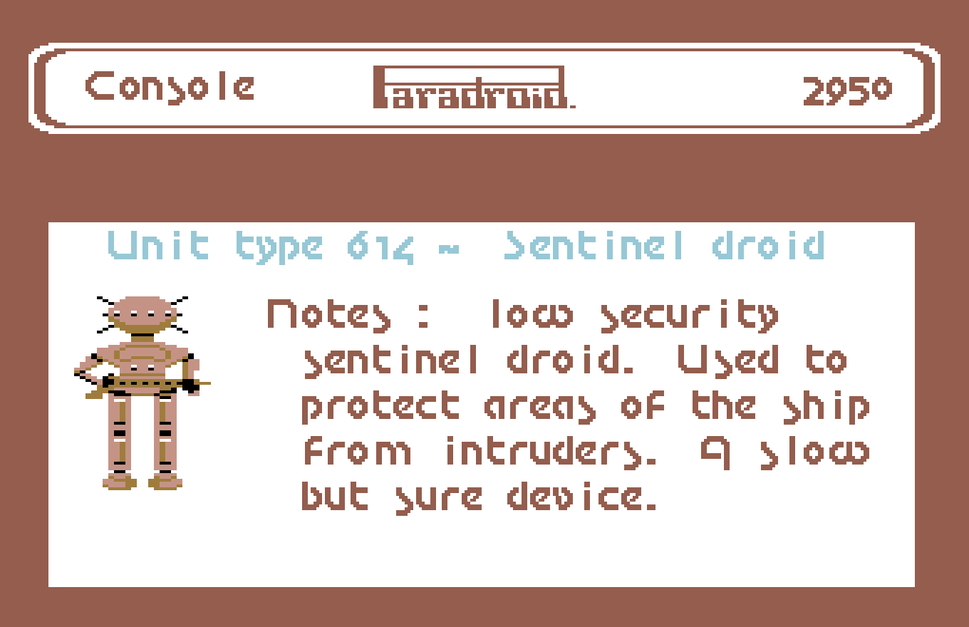 Paradroid Redux C64 054 | The King of Grabs