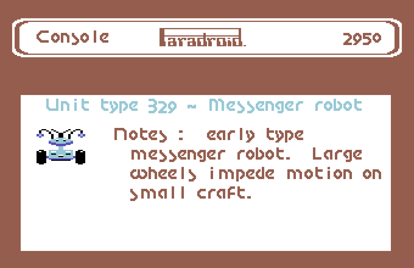 Paradroid Redux C64 068 | The King of Grabs