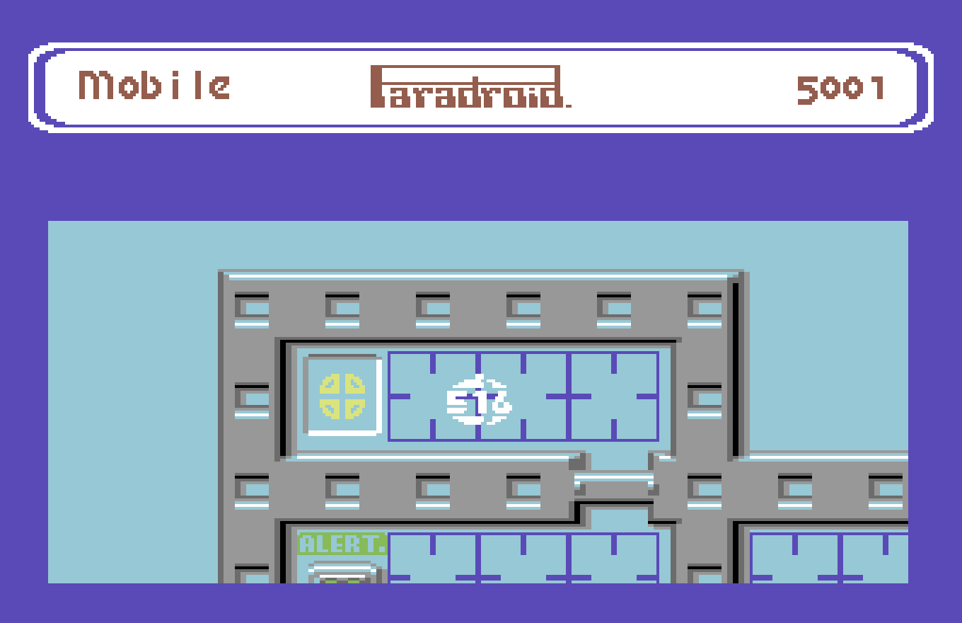 Paradroid Redux C64 096 | The King of Grabs