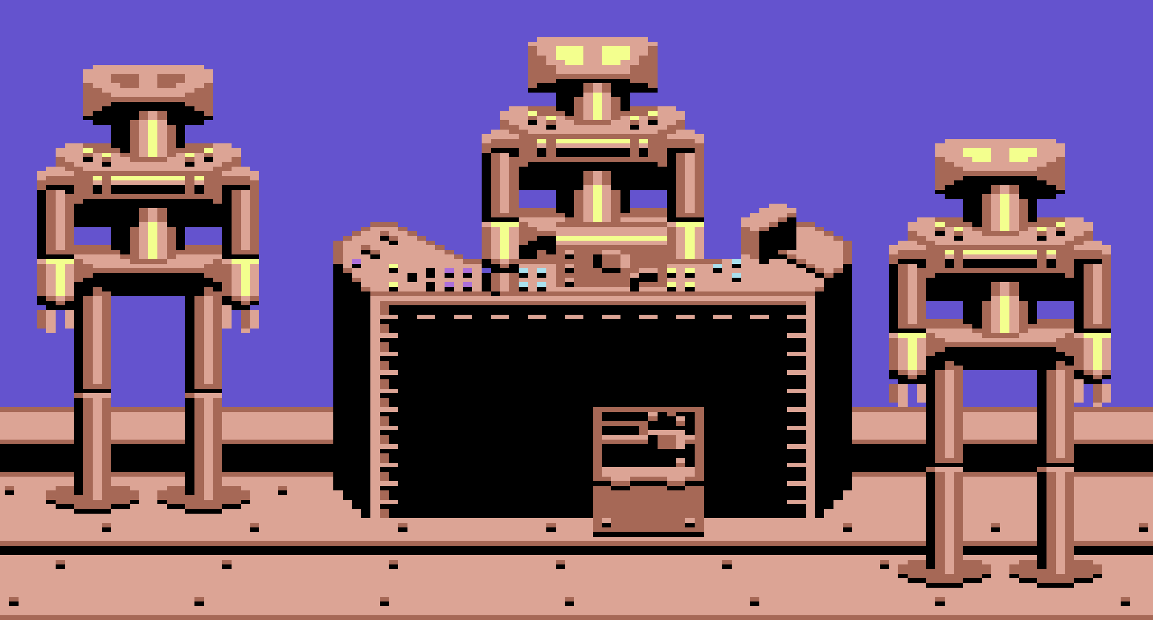 Paradroid Redux, Commodore 64 | The King of Grabs