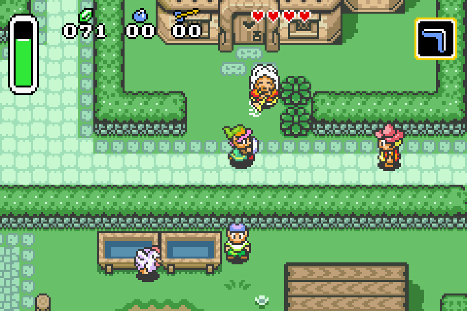 The Legend of Zelda – A Link to the Past and Four Swords GBA 135 | The ...