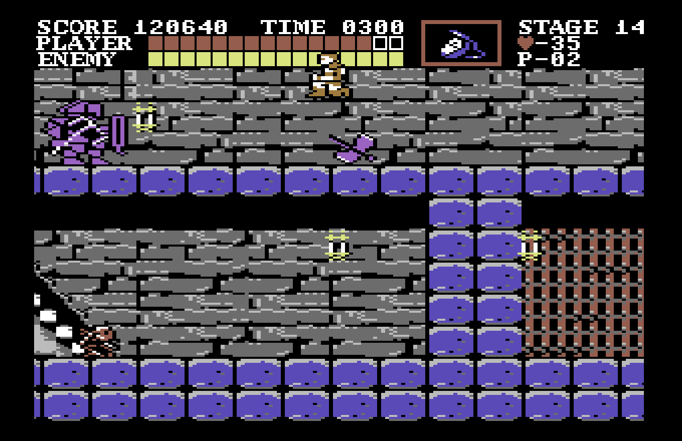 Castlevania C64 105 | The King of Grabs