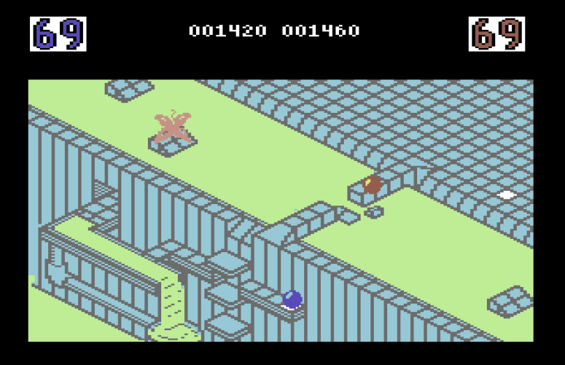 Marble Madness C64 22 | The King of Grabs