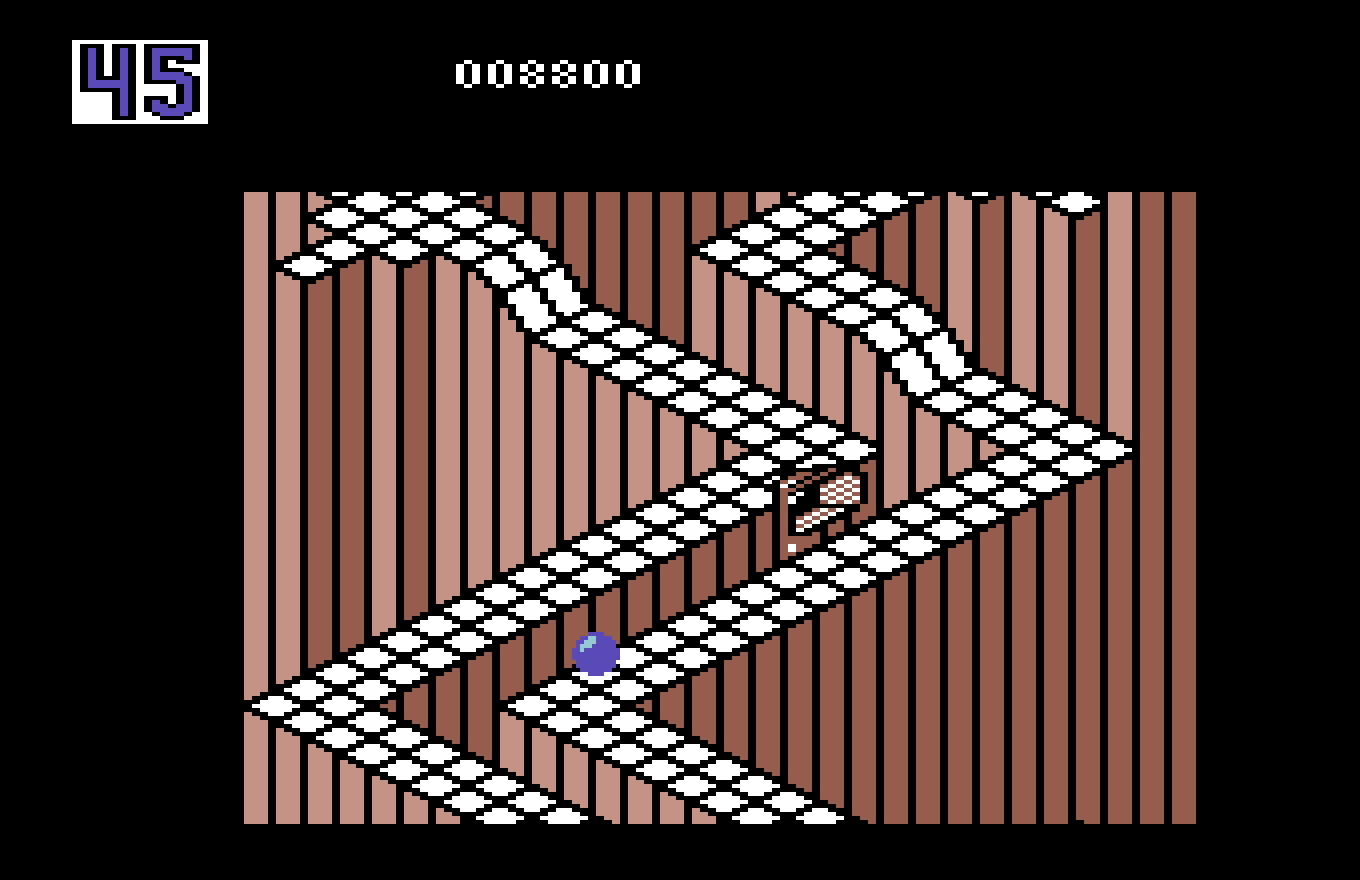 Marble Madness C64 54 | The King of Grabs